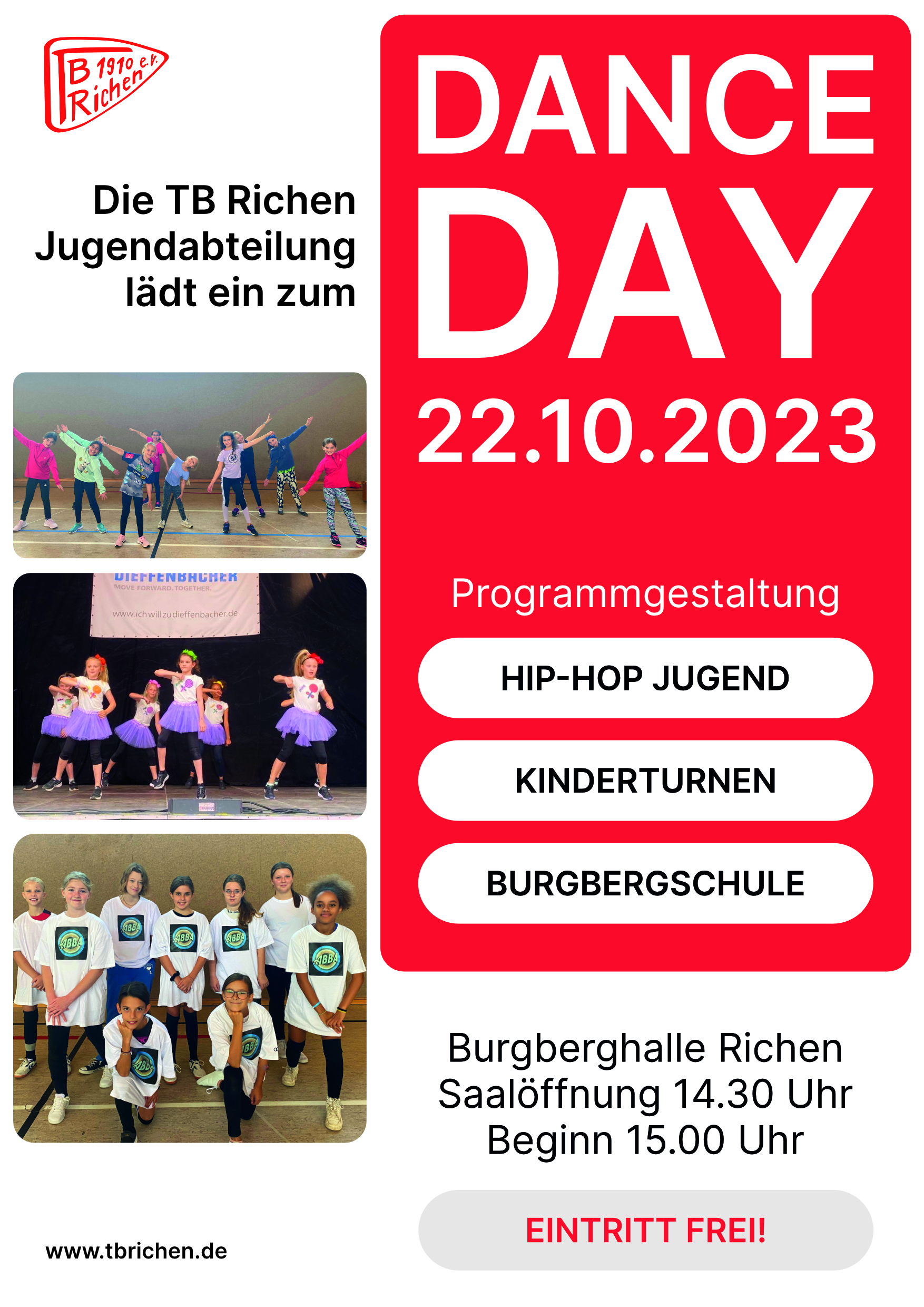 Am Kerwe-Wochenende in der Burgberghalle Richen – TB 1910 Richen e.V.